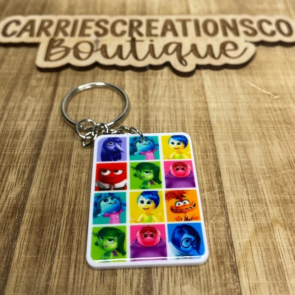 Disney | Accessories | Disneys Inside Out Keychain | Poshmark